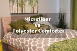 Microfiber vs Polyester Comforter -What's better? ComforterSetReviews